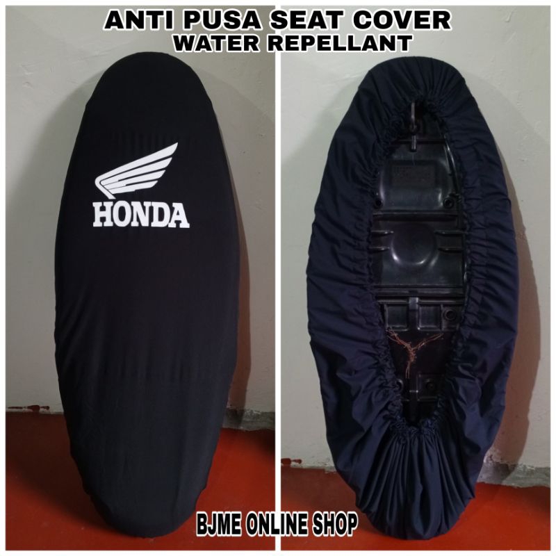 HONDA LOGO SEAT COVER ANTI PUSA WATER REPELLANT 2 LAYERS GATERIZED ...