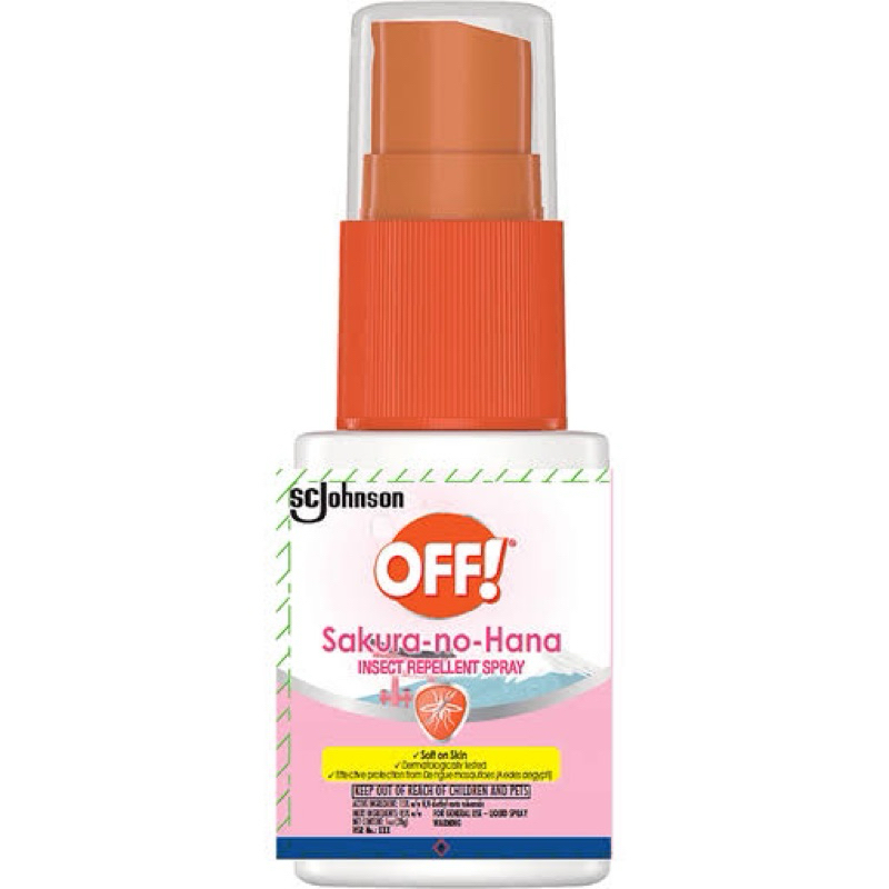 Off Sakura Insect Repellent Spray | Shopee Philippines