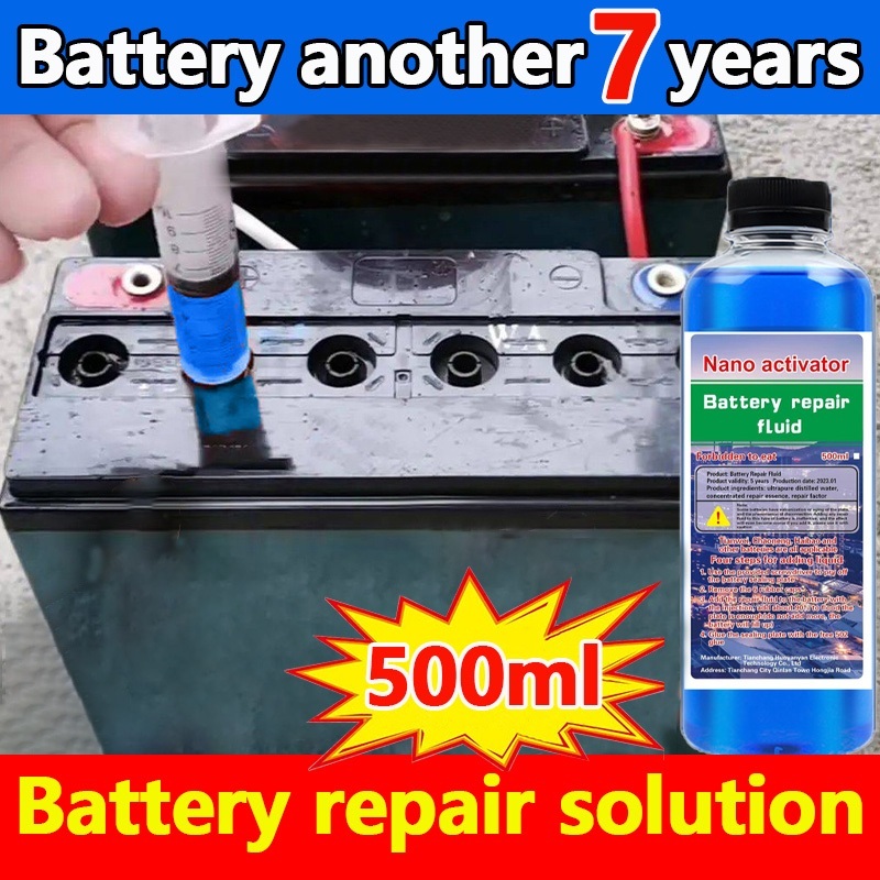 500ML Battery Repair Fluid 500ml Battery Repair Solution Used in ...