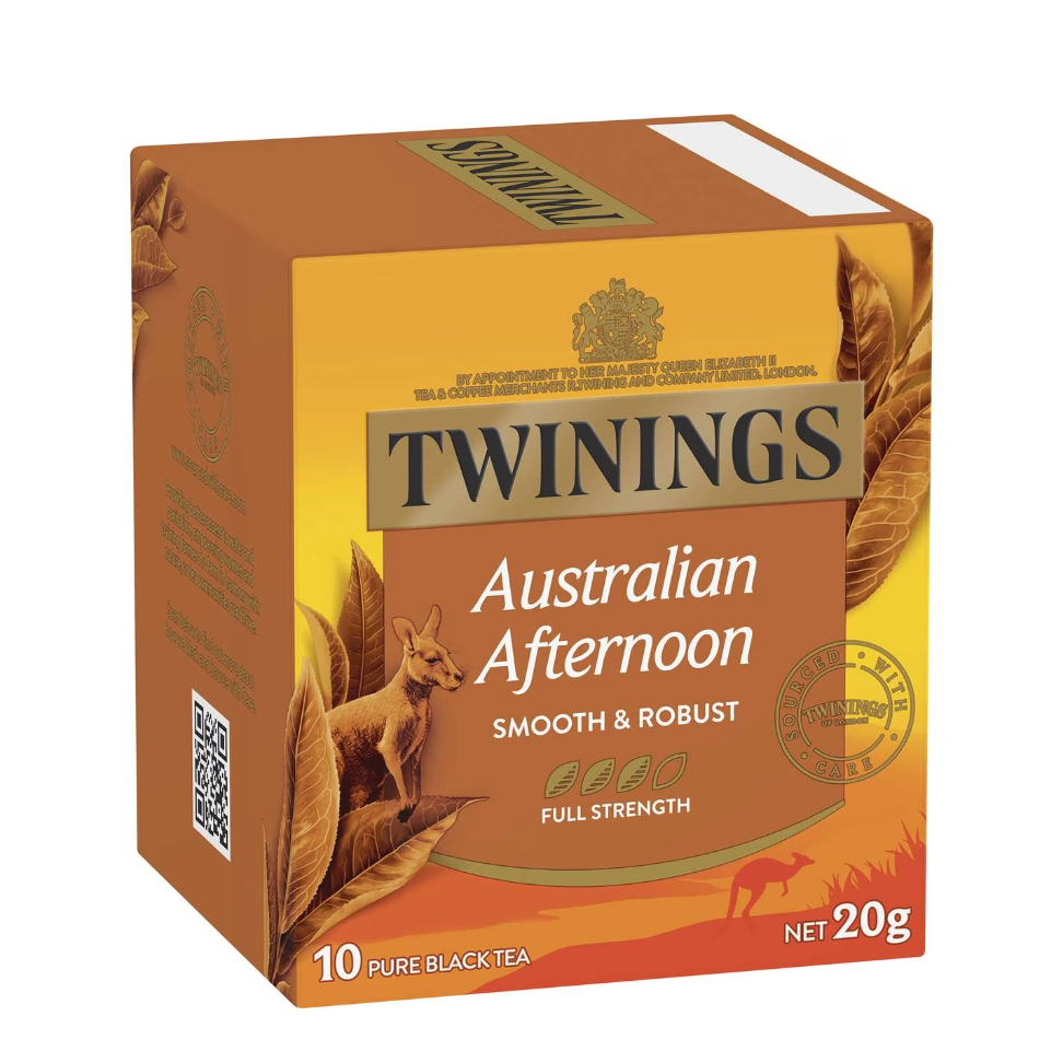 Twinings Australian Afternoon Black Tea Bags 10 Pack (2026) | Shopee ...