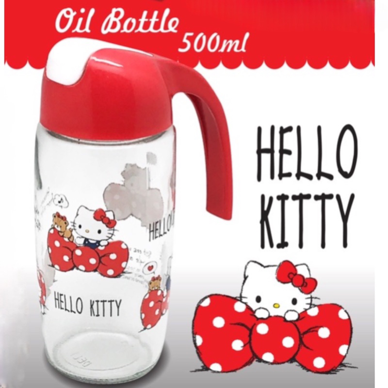 Hello Kitty Sanrio Oil Bottle 500ml | Shopee Philippines