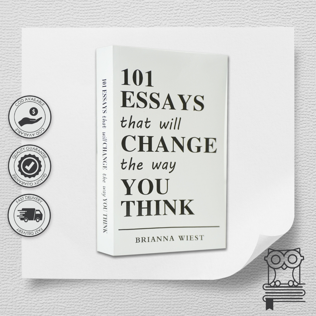 Booksmart 101 Essays to Change the Way You Think A Transformative Self-Help Guide | Shopee ...
