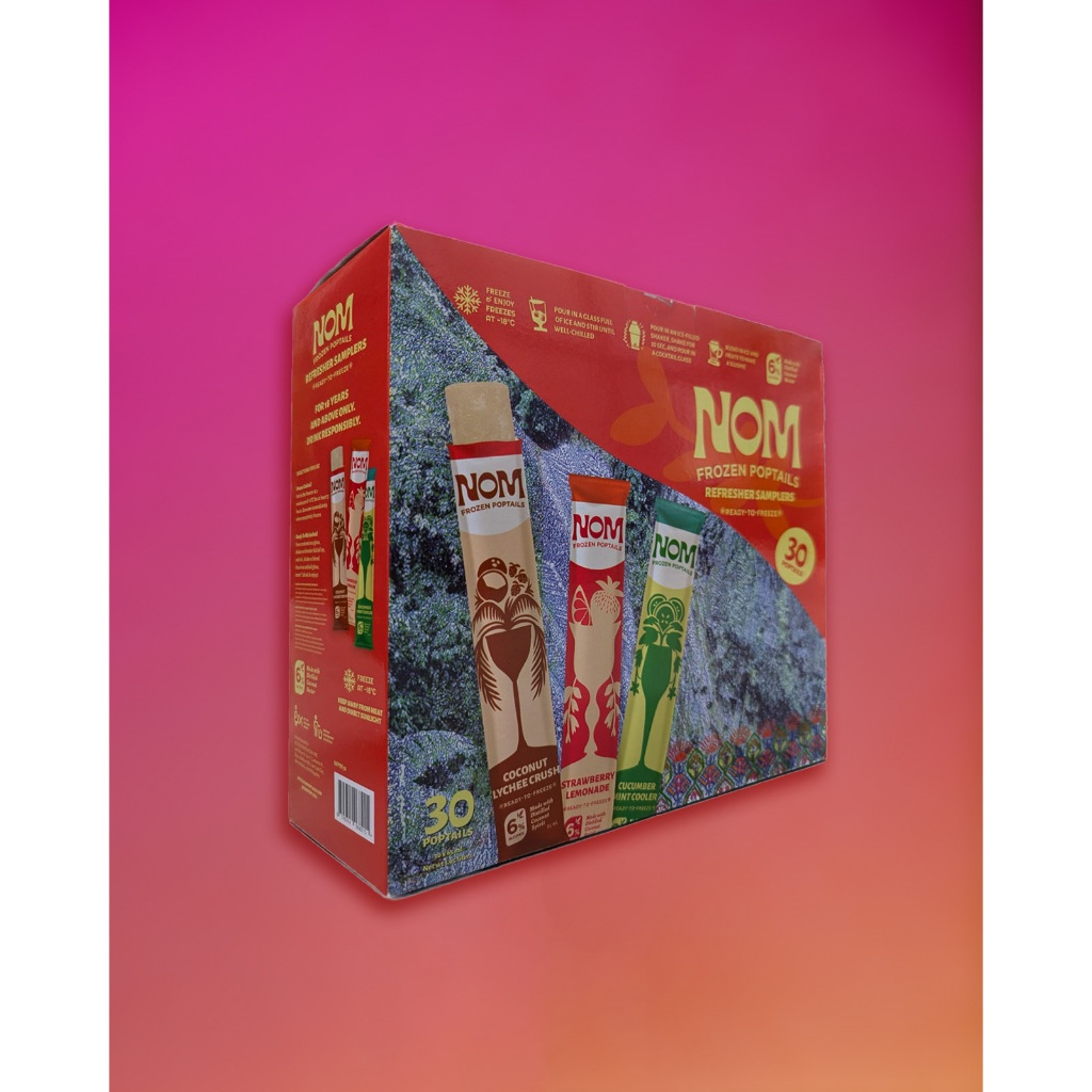 NOM Frozen Poptail | Refresher Sample Party Pack of 30's | Shopee ...