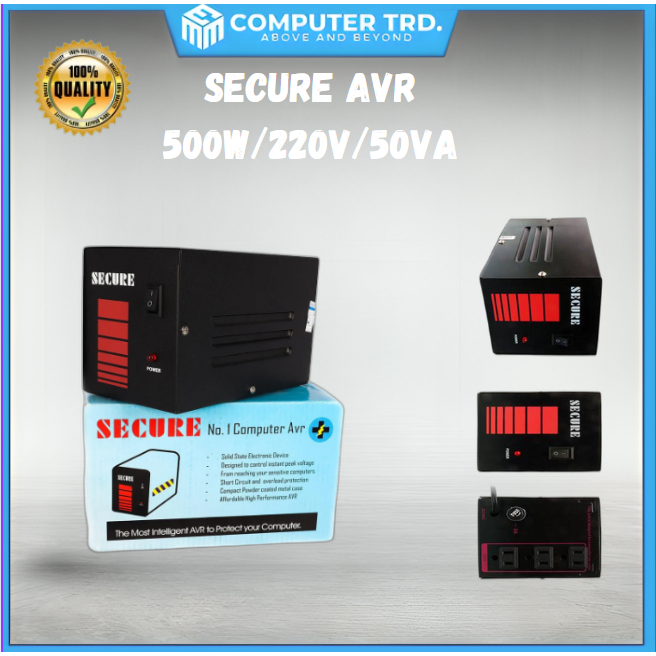 SECURE COMPUTER AVR 500W 220V HIGH PERFORMANCE | Shopee Philippines