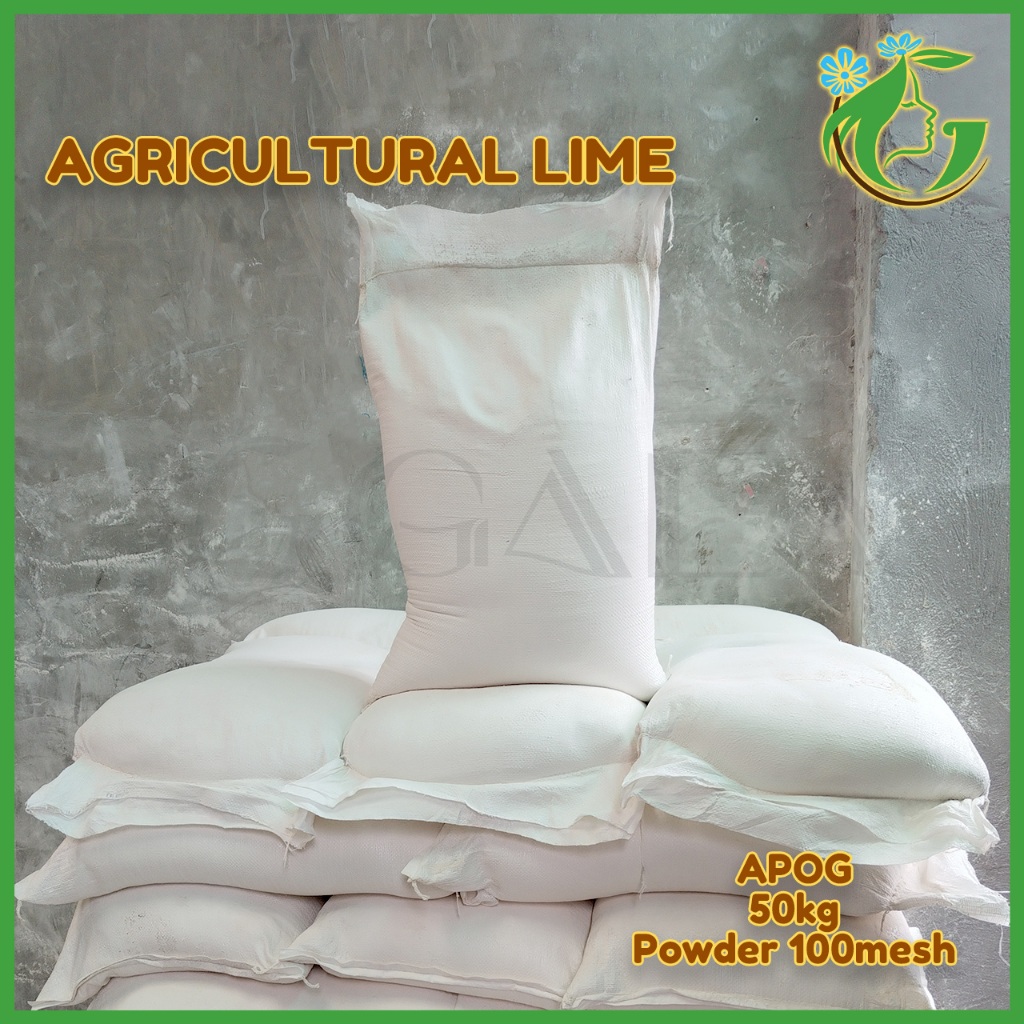 50kilogram 𝐀𝐏𝐎𝐆 𝐀𝐆𝐑𝐈𝐂𝐔𝐋𝐓𝐔𝐑𝐀𝐋 𝐋𝐈𝐌𝐄 POWDER 100MESH gaea | Shopee Philippines