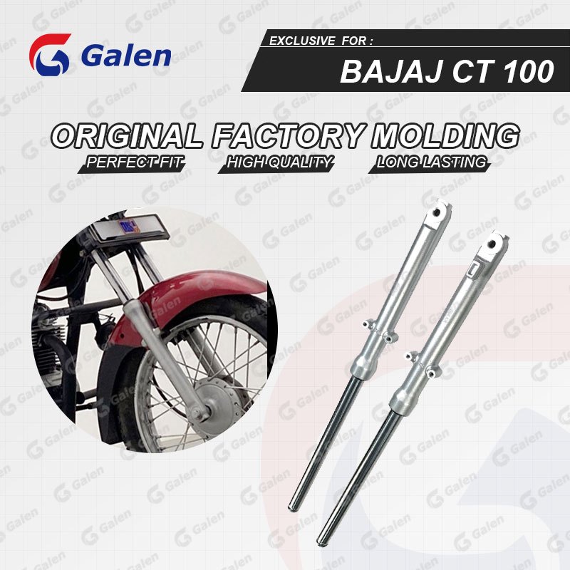 BAJAJ CT100 Front Dual Shock Absorber Stock Ordinary Motorcycle Shock ...