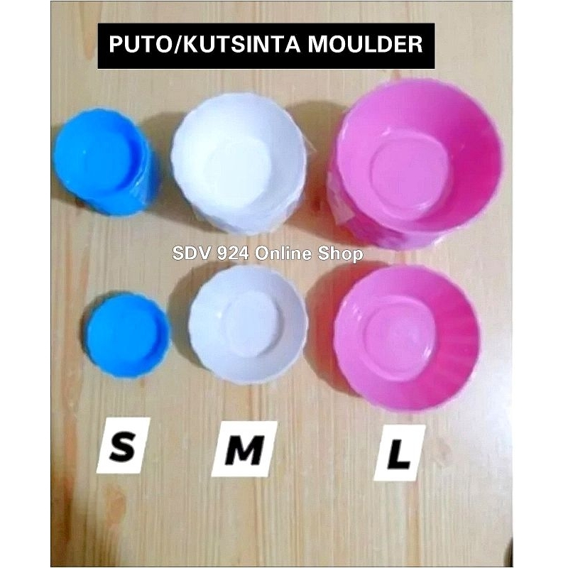 36PCS PUTO & KUTSINTA MOULDER Available size, small , medium & large ...