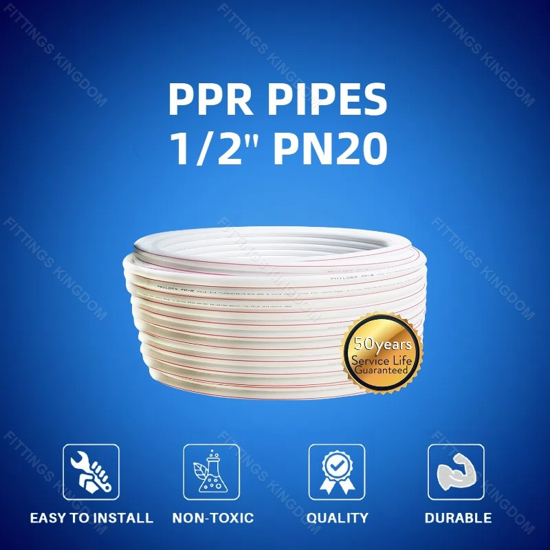Fittings Kingdom PPR Pipe Roll Wholesale 1/2‘’ 3/4'' 1'' PN20 High ...