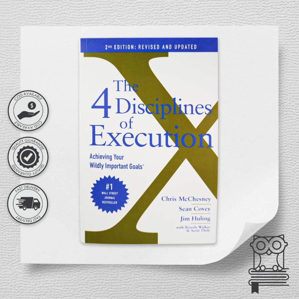 Booksmart The 4 Disciplines of Execution By Chris McChesney, Jim Huling & Sean Covey | Shopee ...