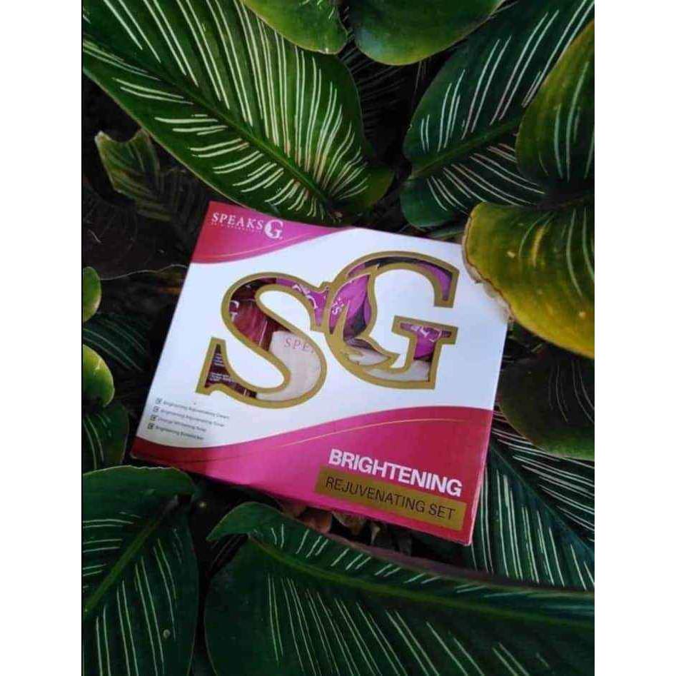 Speaks G | SG Brightening Rejuvenating Set | Shopee Philippines