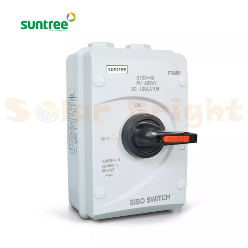 SUNTREE DC Isolator 1000V DC 32A IP66 Rating Solar Waterproof Isolator Switch | Shopee Philippines