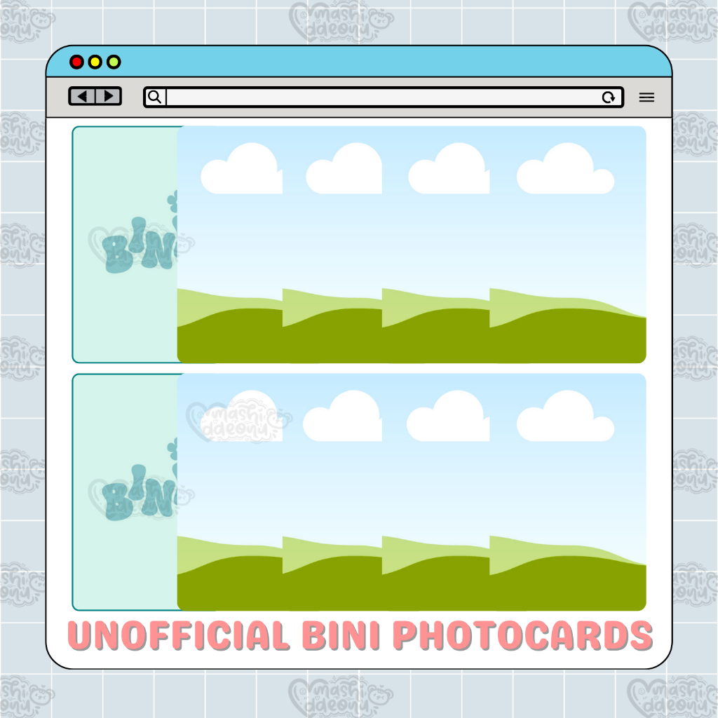 [Made-to-Order] Bini Unofficial/Fanmade Photocards - Matte Coated - Own ...
