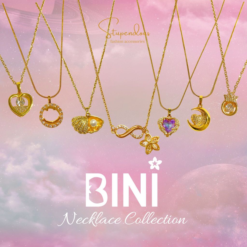 [Stupendous PH] BINI Necklace Collection, High Quality Stainless Steel ...