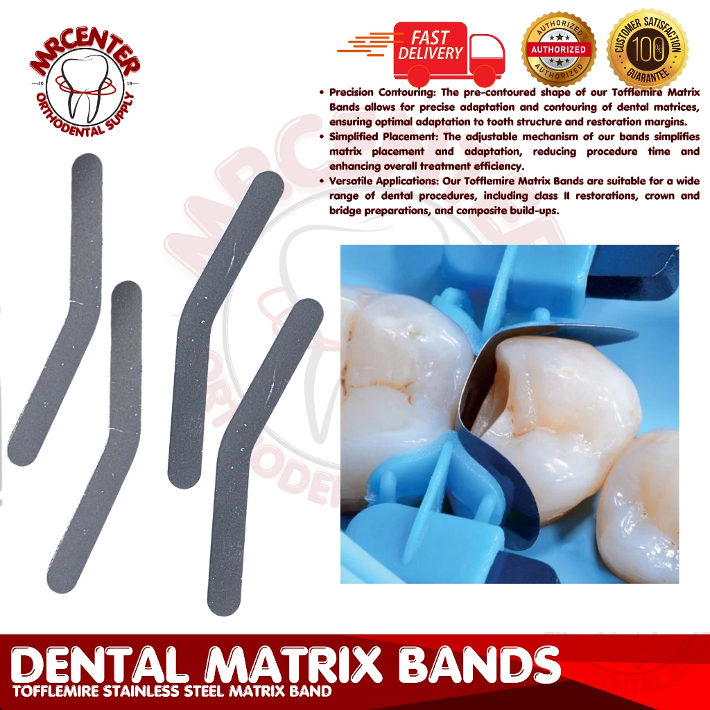 MrCenter03 | Universal Fit: Tofflemire Matrix Bands for Molar and ...