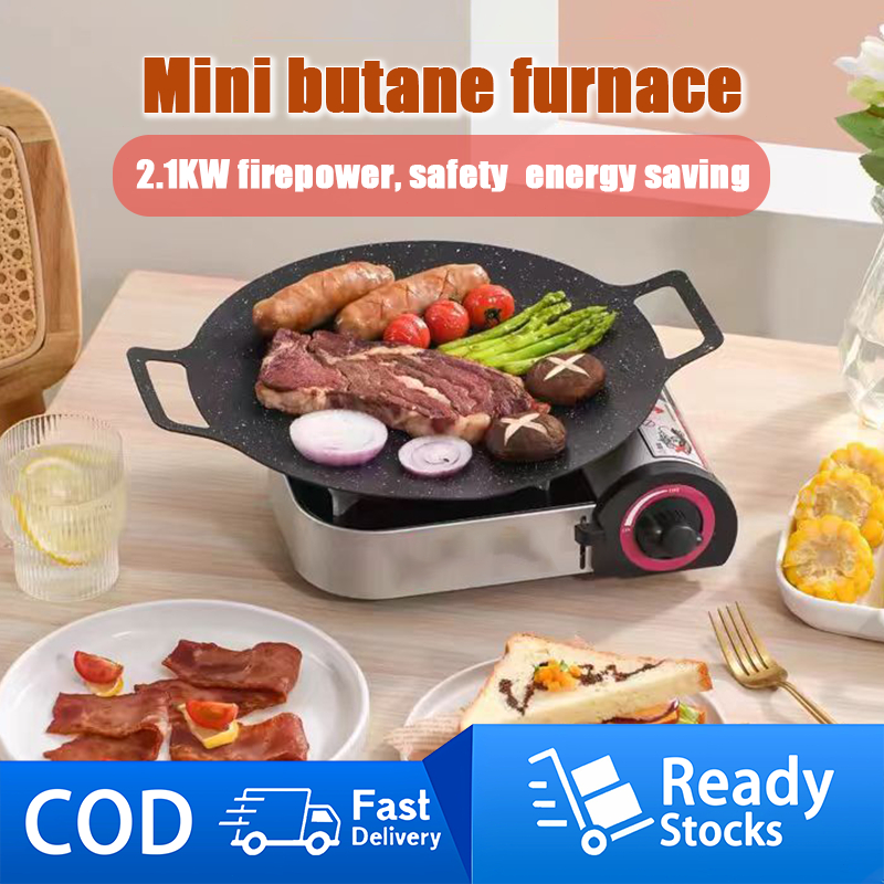 Portable Butane Gas Stove Mini Gas Stove Butane Camping outdoor camping ...