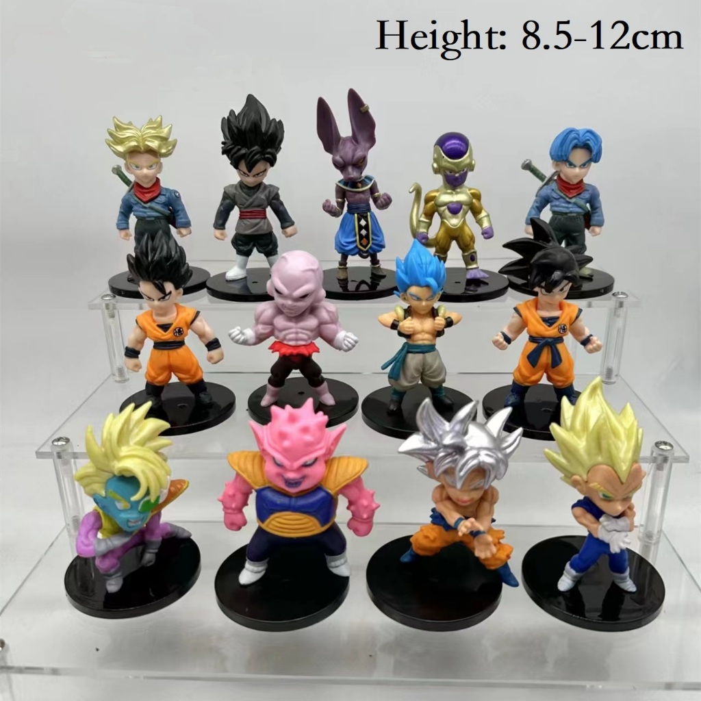 Dragon Ball Z DBZ Son Goku Trunks Frieza Jiren Vegeta Beerus Gogeta Set ...
