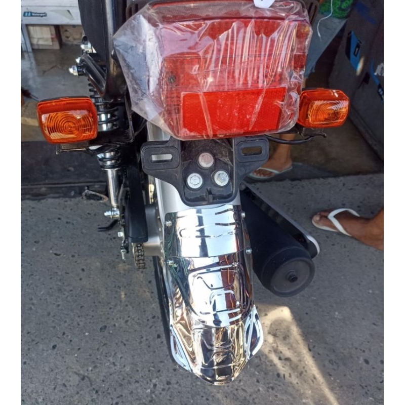 3in1 Rear fender extension Tmx125/155, Rusi, Motoposh, Euro, Skygo, Sym ...