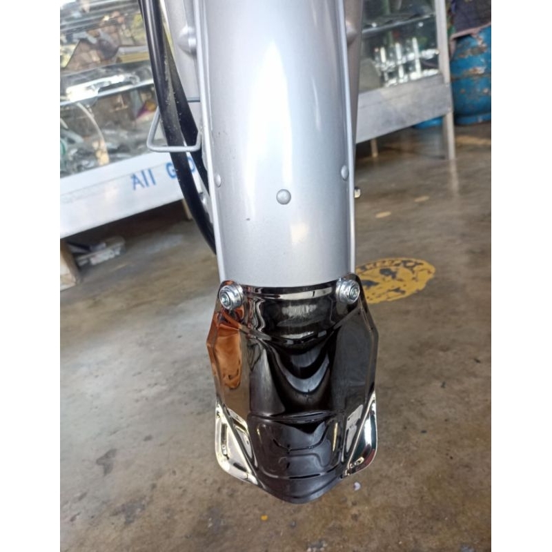 2in1Long front fender ext.Tmx125/155, RUSI , Kawasaki,Euro, Pinoy125 ...