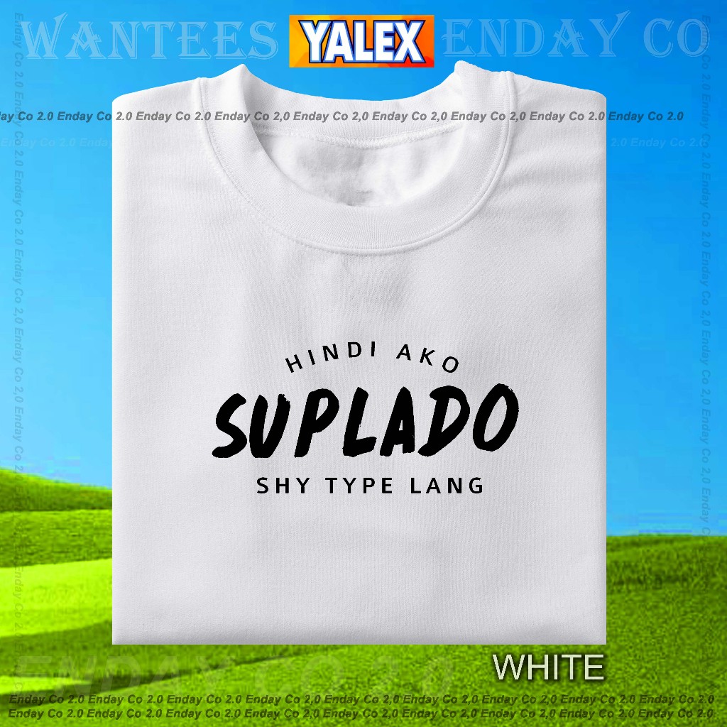 HINDI AKO SUPLADO Minimalist Aesthetic Statement Unisex Tshirt | Shopee ...
