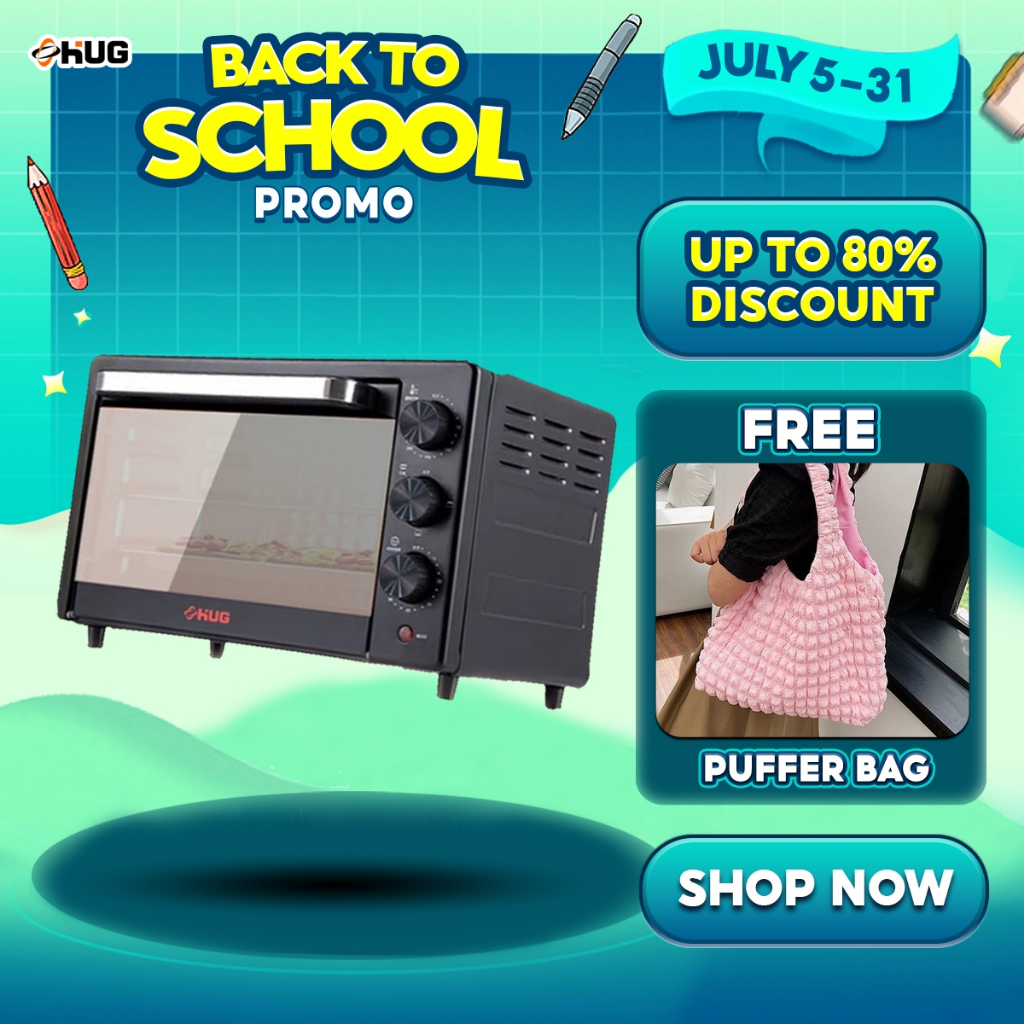 HUG Multifunctional Electric Oven 1350W High Power Adjustable ...