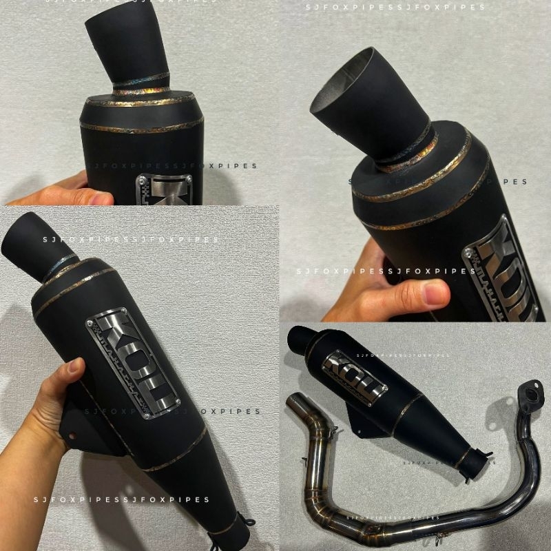 KOU POWER PIPE MOTORCYCLE EXHAUST | Shopee Philippines