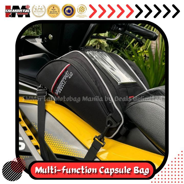 Multi-function Capsule Bag (Underbone/Tail Bag) by IMMortal Motobag ...