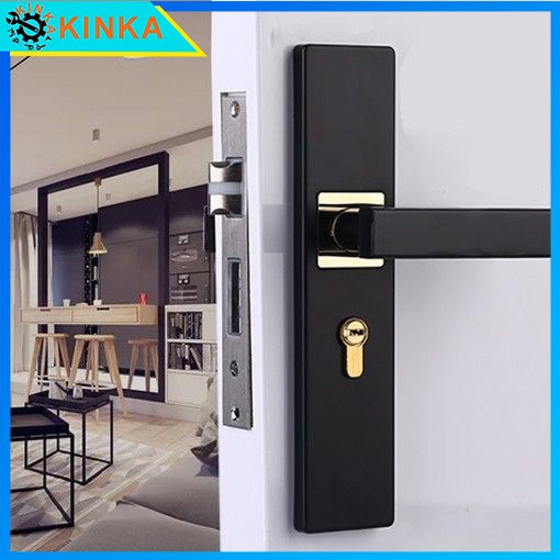 Aluminum alloy mute door lock door knob door lock set European style ...