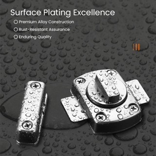 Universal safety thickened cast barrel bolt sliding latch twist lock ...