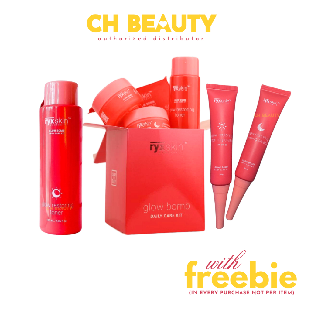 RYX Glow Bomb Daily Skin Care Kit Clear Bomb (RyxSkin Sincerity ...
