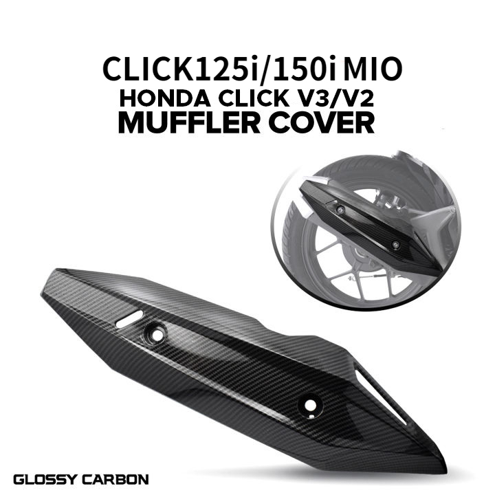 Honda Click V3 Click V2 Game Changer Muffler Cover For Honda Click ...