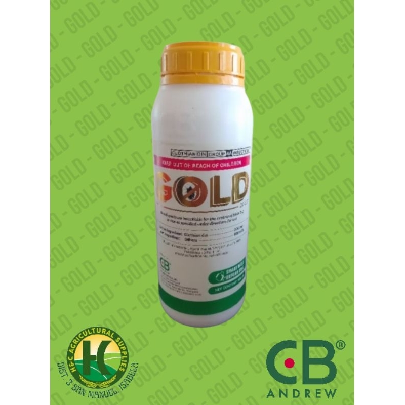 GOLD 20 SC Insecticide 500ml by CB Andrew Asia, Inc. | Shopee Philippines