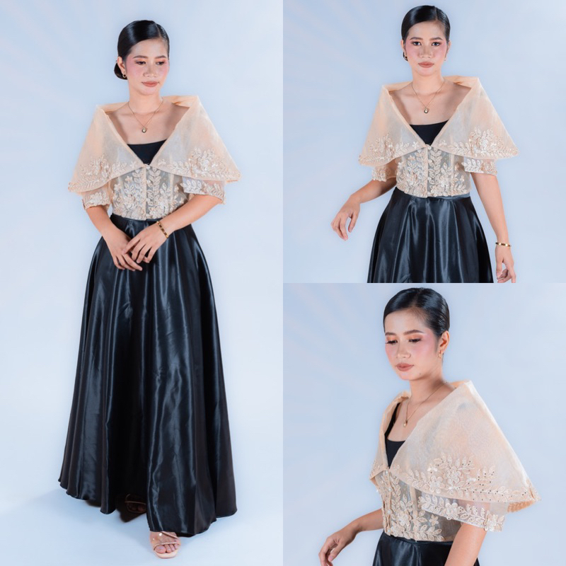 Maria Clara Alampay Cutwork | Shopee Philippines