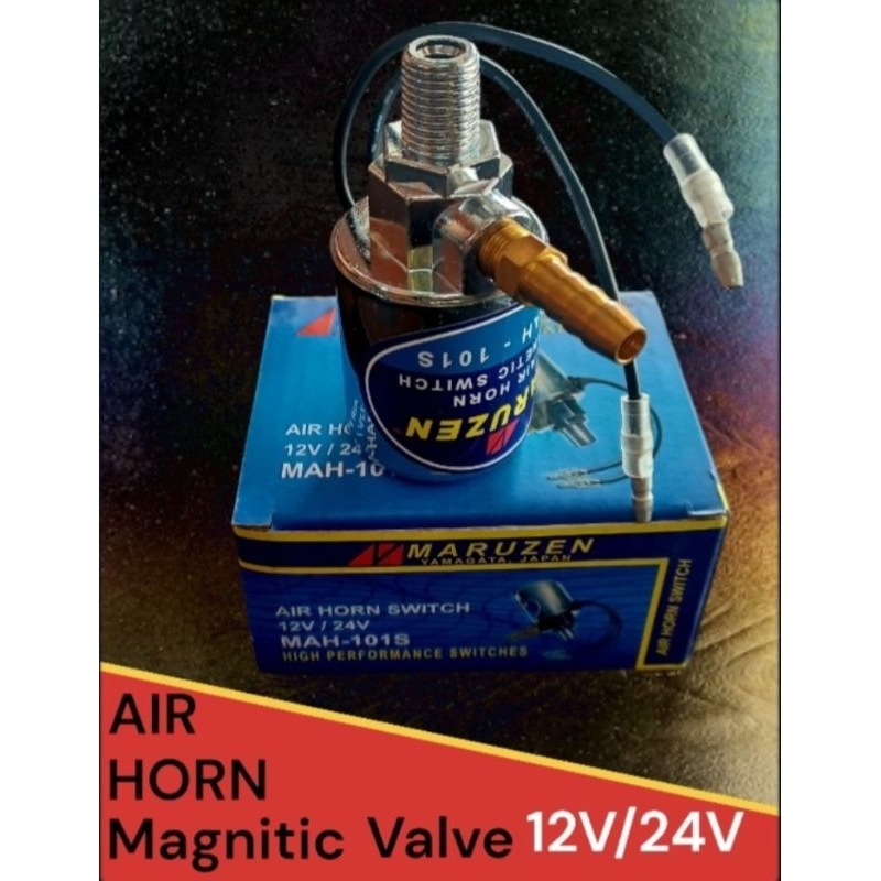 Air Horn magnetic valve/switch 12V/24V MAS-101S | Shopee Philippines