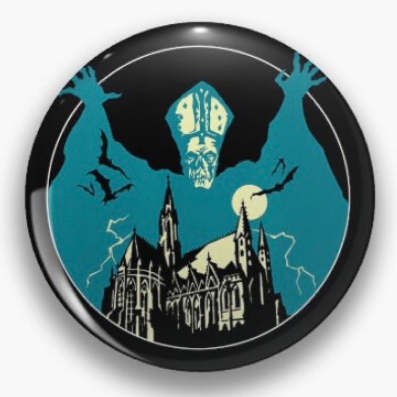 GHOST BAND BUTTON PINS | Shopee Philippines