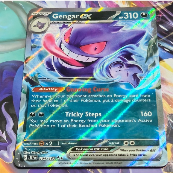 Pokemon TCG Gengar ex Temporal Forces Ultra Rare | Shopee Philippines