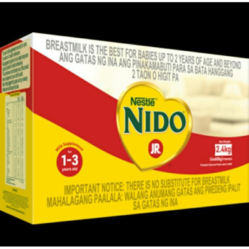 Nido Jr. 1-3 years old 2.4 kgs. | Shopee Philippines