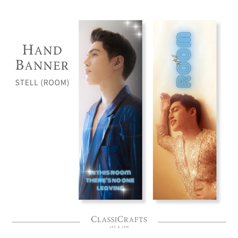 Hand Banner STELL ROOM (Back-to-back) | Shopee Philippines