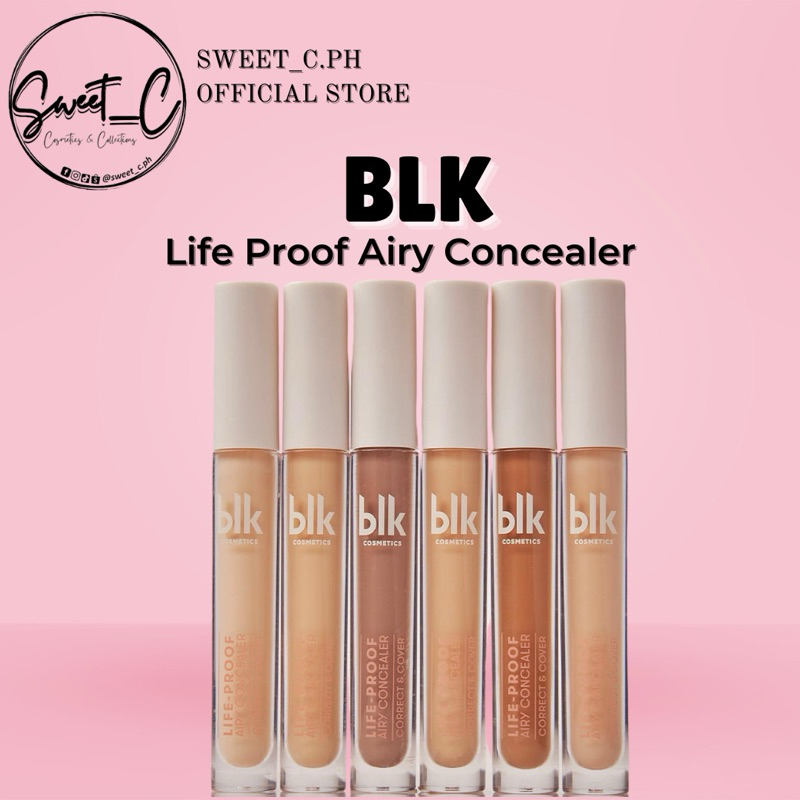 BLK Cosmetics Life-proof airy concealer | Shopee Philippines