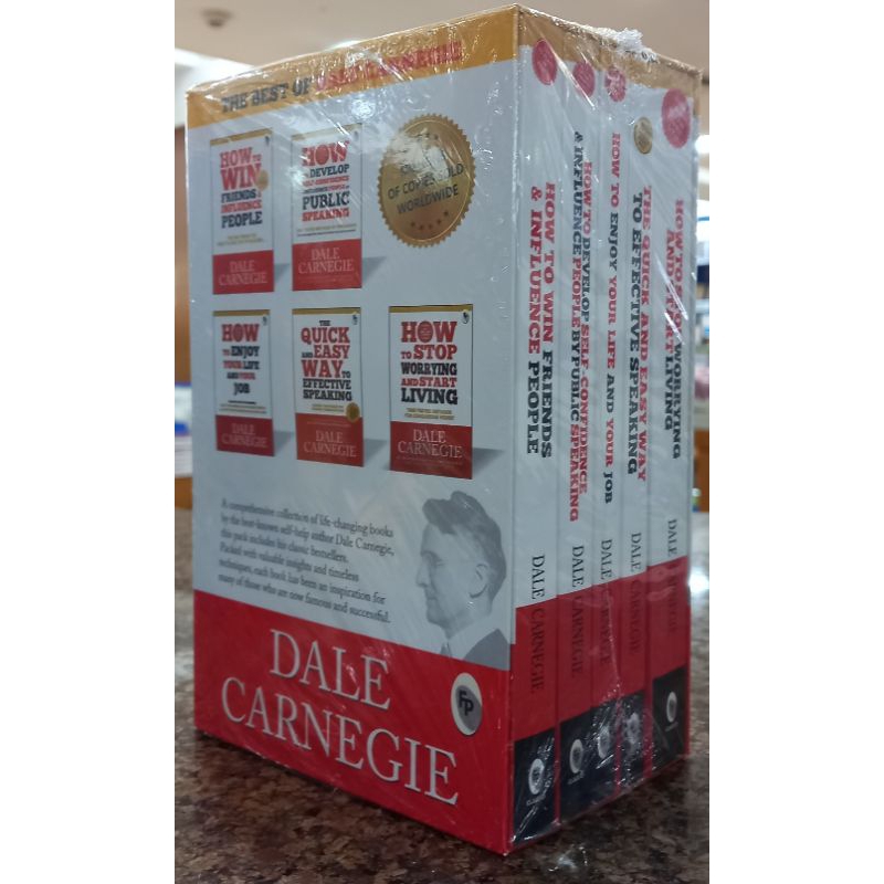 The Best of Dale Carnegie box set (5 books) | Shopee Philippines
