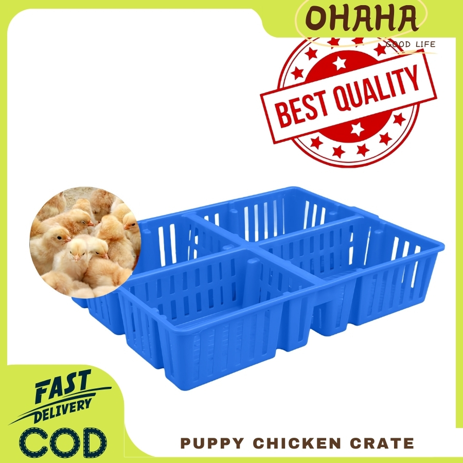 OHAHA PUPPY CHICKEN CRATES DAY-OLD-CHICK-CRATES PET AND POULTRY 4 ...