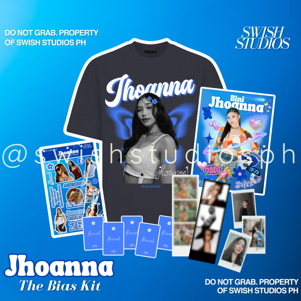 BINI Jhoanna Bias Kit - Jhoanna Shirt - Fan Made BINI Merch - Swish ...