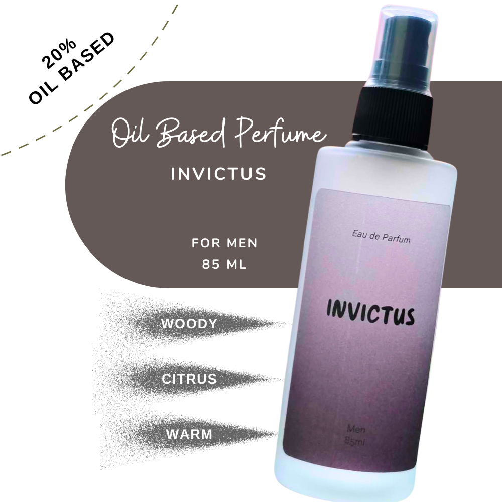 INVICTUS Premium Oil Based Perfume for Men's Inspired Scent 85 ml EDP ...