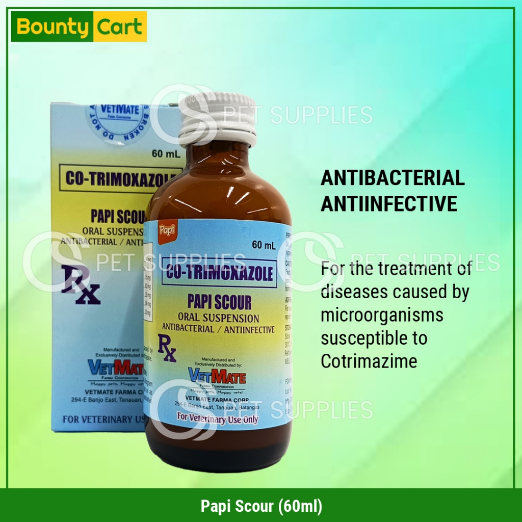 BC--Papi Scour Anti – Bacterial and Anti – Infective Co – Trimoxazole ...