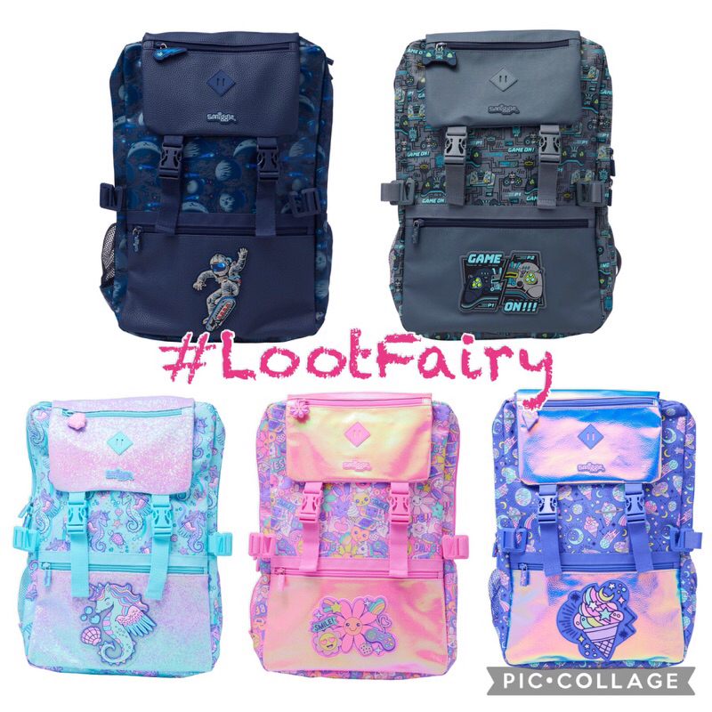 SMIGGLE EPIC ADVENTURES ATTACH FOLDOVER BACKPACK | Shopee Philippines