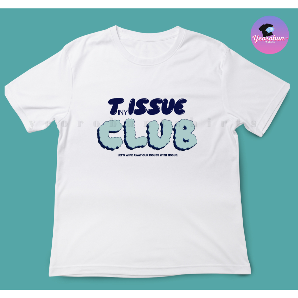 SEVENTEEN INSPIRED CHEERS TO YOUTH TINY ISSUE/ TISSUE CLUB WHITE AND ...