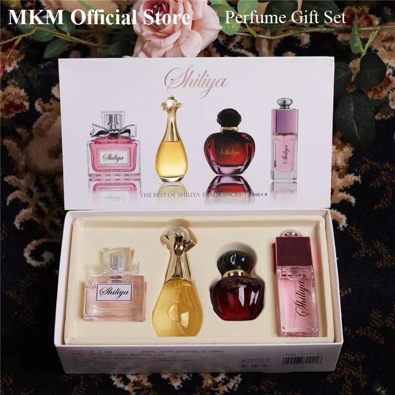 Perfumes for Women Long Lasting Perfume Set 4 IN 1 perfumes Spring ...
