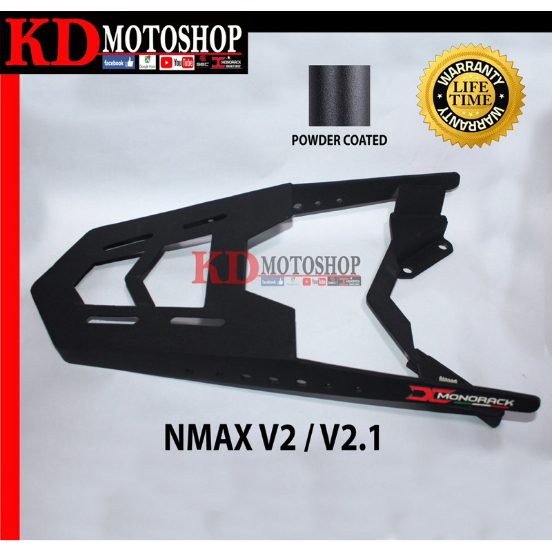 Yamaha NMAX V2/V2.1 DC Monorack Bracket | Shopee Philippines