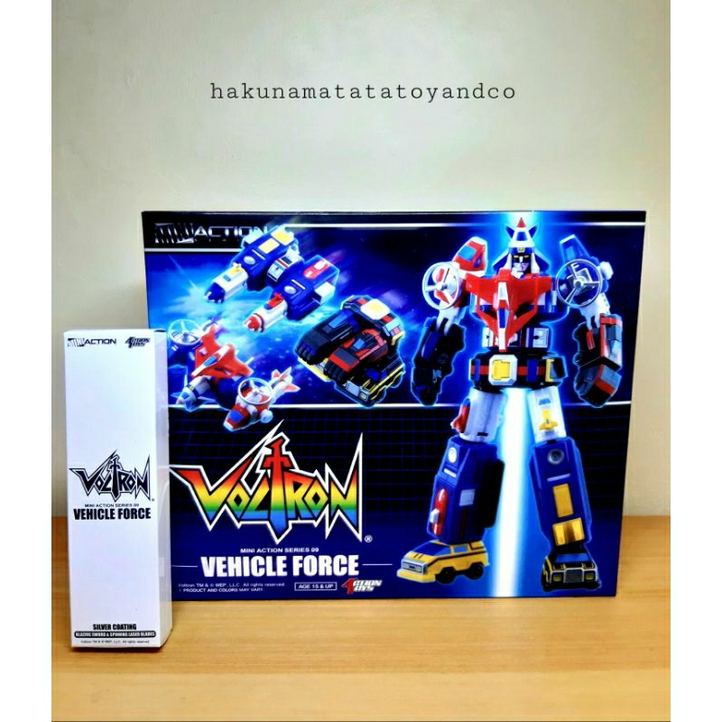 Action Toys Mini Action 09 MA-09 Voltron Vehicle Force Armored Fleet ...