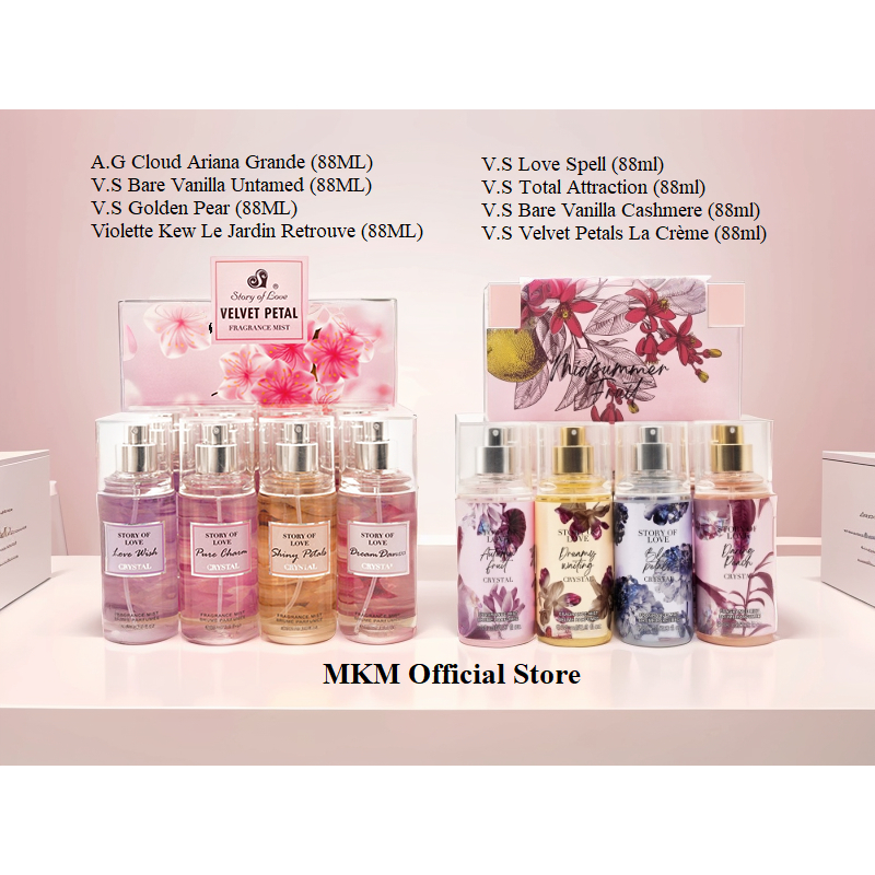 Perfume Mist 88ML 4 IN 1 Christmas gift Long Lasting Perfume Set ...