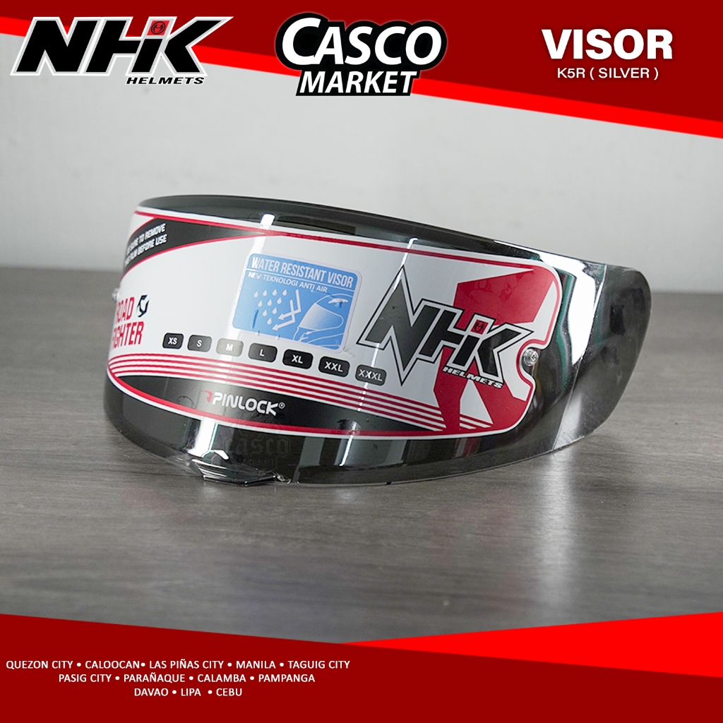 NHK K5R VISOR REPLACEMENT FOR FULL FACE HELMET | Shopee Philippines